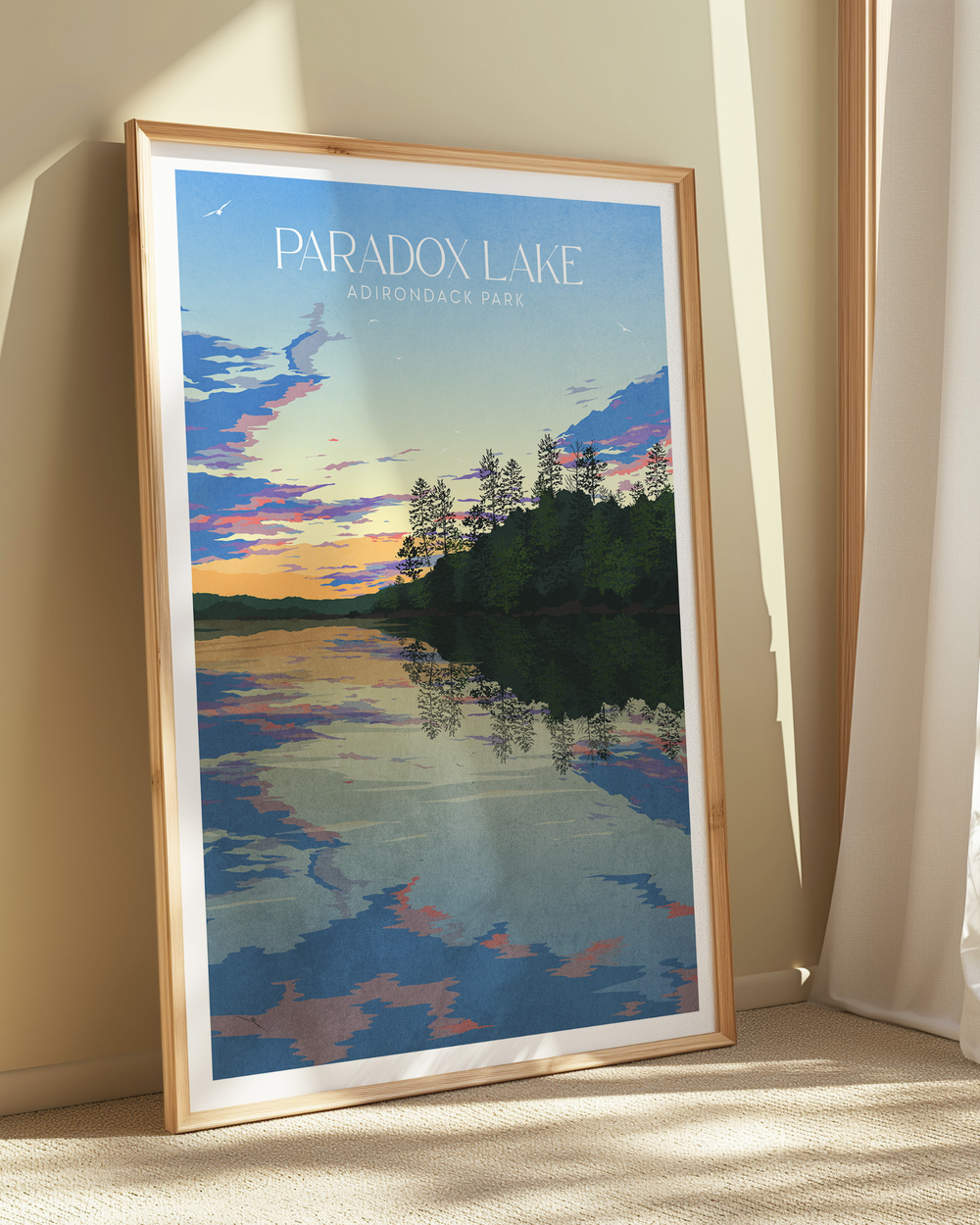 Custom Vintage Travel Poster